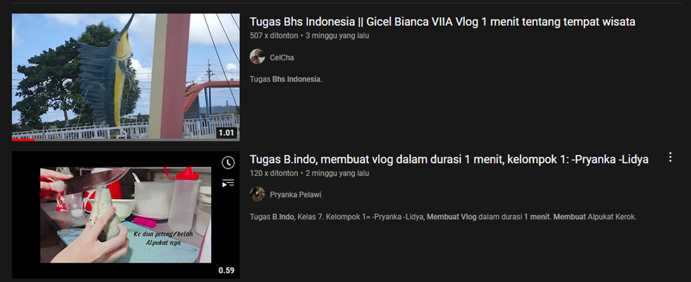 Buat Vlog 1 Menit (Bahasa Indonesia) - Wislah.com - Pusat Referensi Pilihan